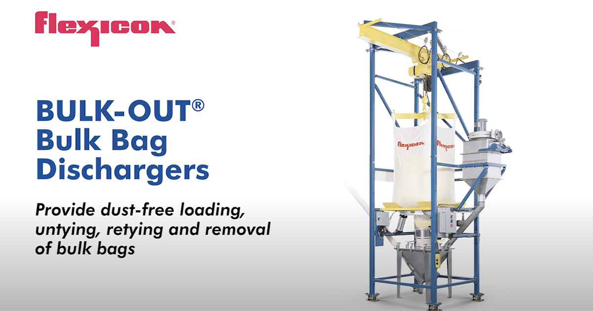 Flexicon BULK-OUT® Bulk Bag Dischargers